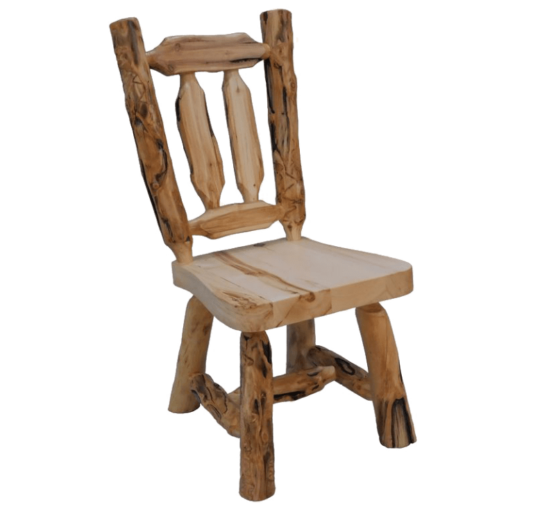 Aspen Log Dining Table - Rustic Log Furniture of Utah