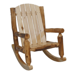 Aspen Outdoor Rocking Chair - Rustic Log Furniture of Utah